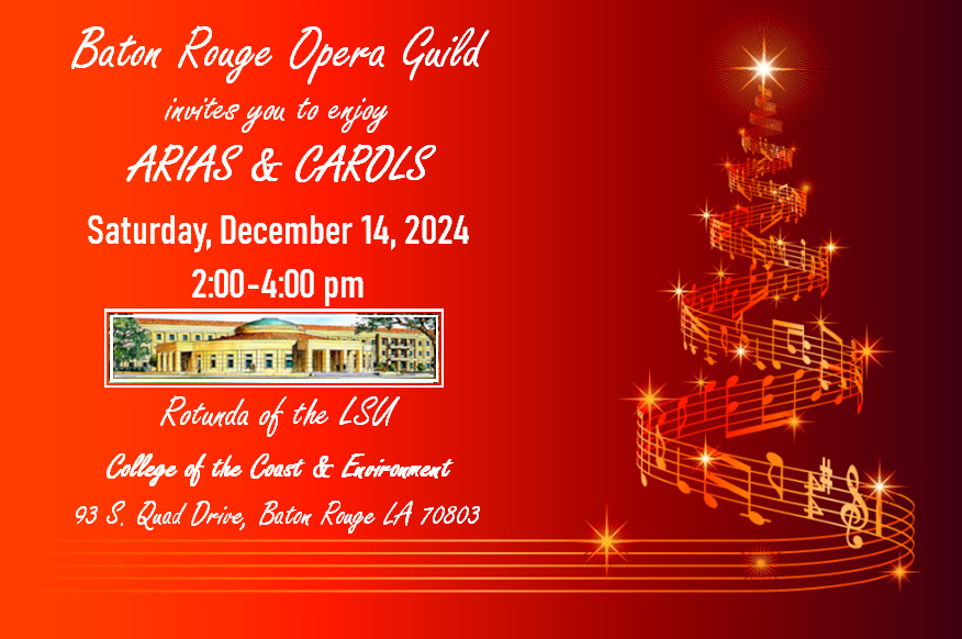 R.S.V.P. for our 2024 Christmas Concert – Baton Rouge Opera Guild
